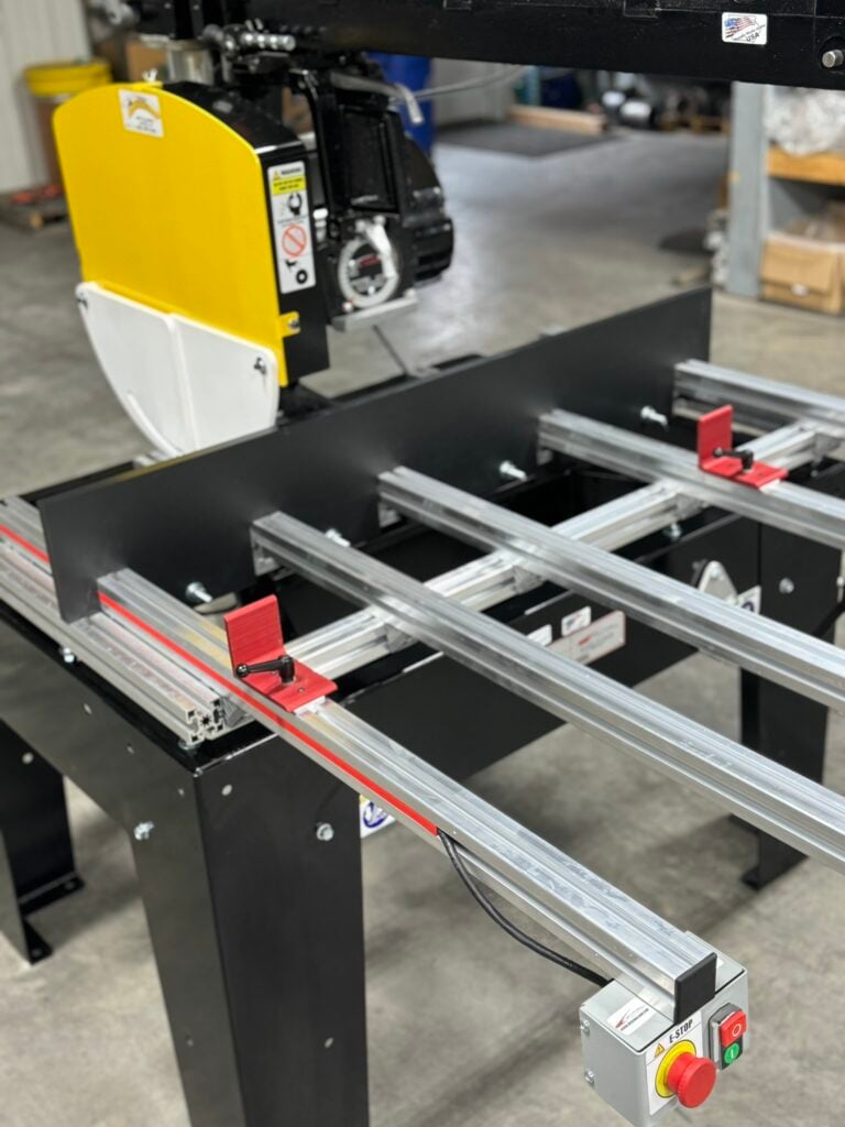 20" Metal Cutting Radial Arm Saws - Original Saw Company